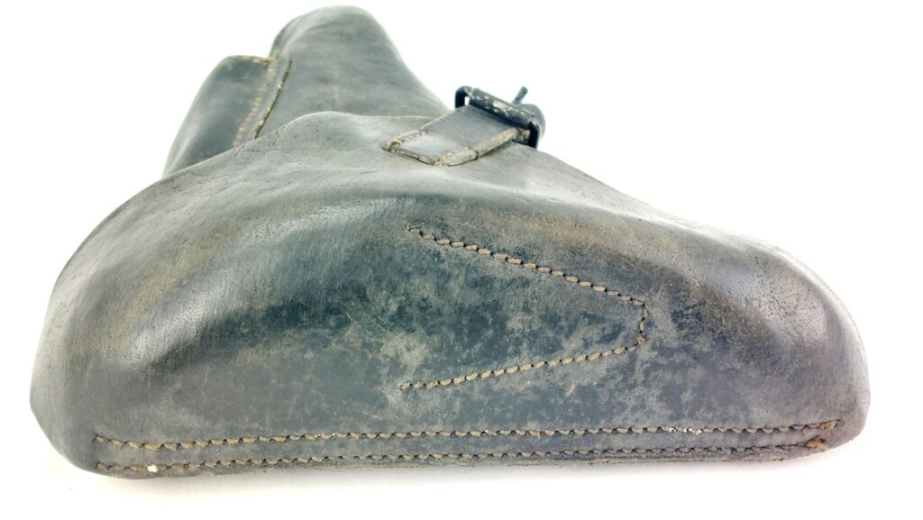 German, WW2, P.08 Luger Holster, Black Leather, Dated 1941, by E.G ...