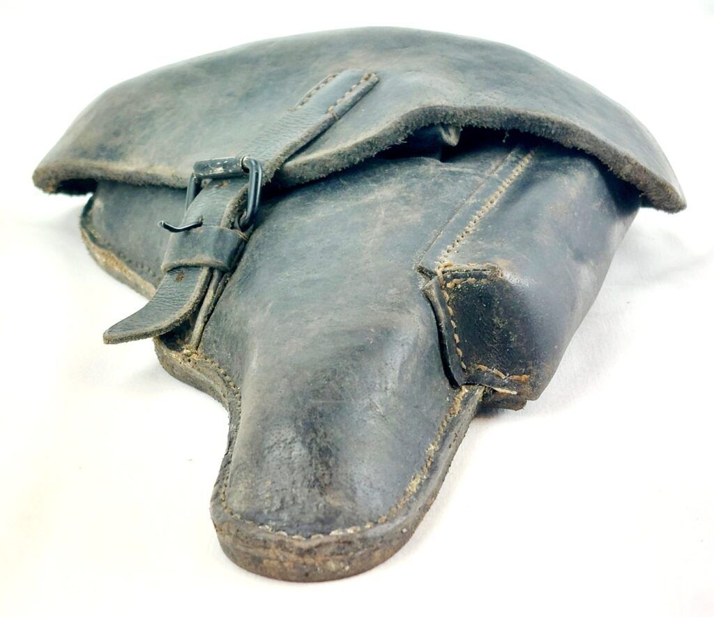 German, WW2, P.08 Luger Holster, Black Leather, Dated 1941, by E.G ...