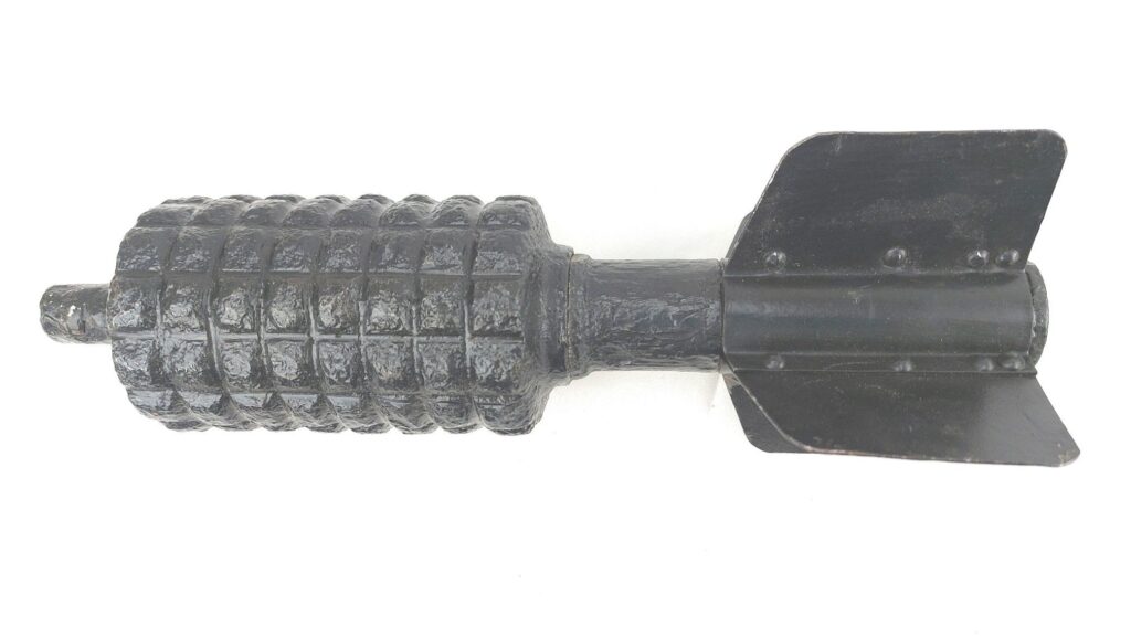 German, WWI, Granatenwerfer 16 Bomb, Sectioned Cutaway Mortar, Inert ...