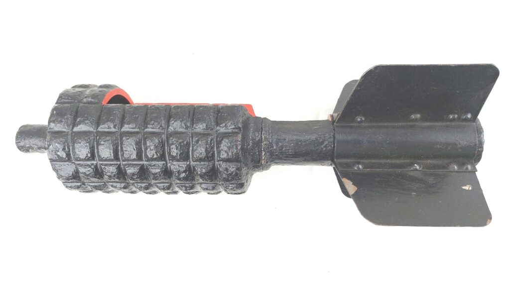 German, WWI, Granatenwerfer 16 Bomb, Sectioned Cutaway Mortar, Inert ...