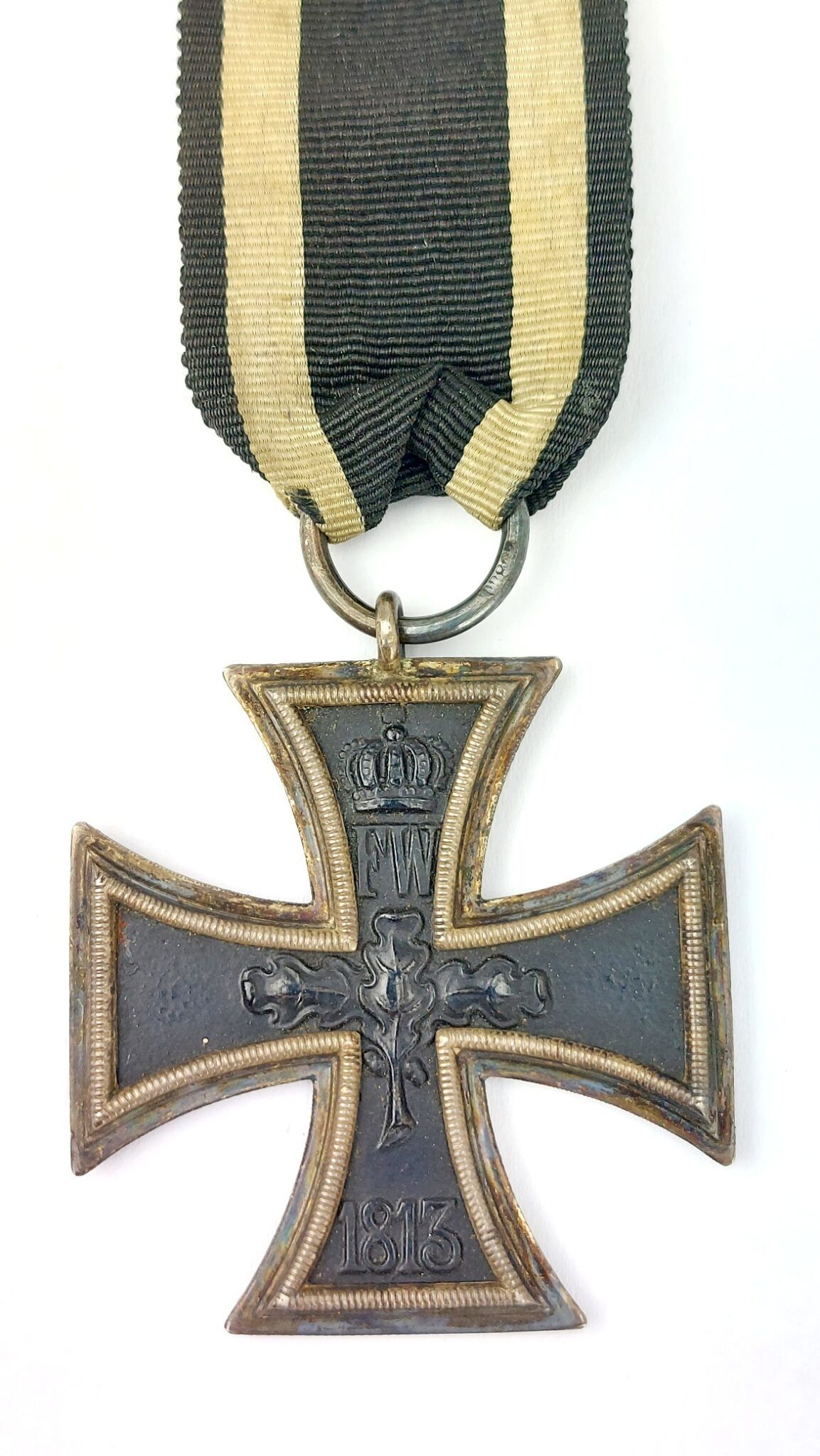 Imperial German, WW1, Iron Cross 2nd Class, Marked KO800, with Ribbon ...