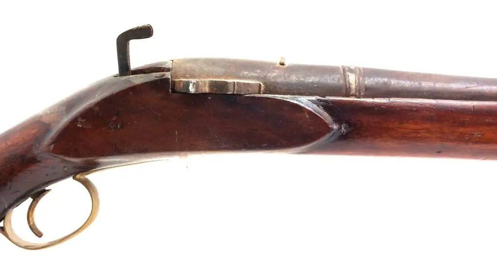 Indian, 19th Century, Jezail Matchlock Musket — Brass Furniture ...