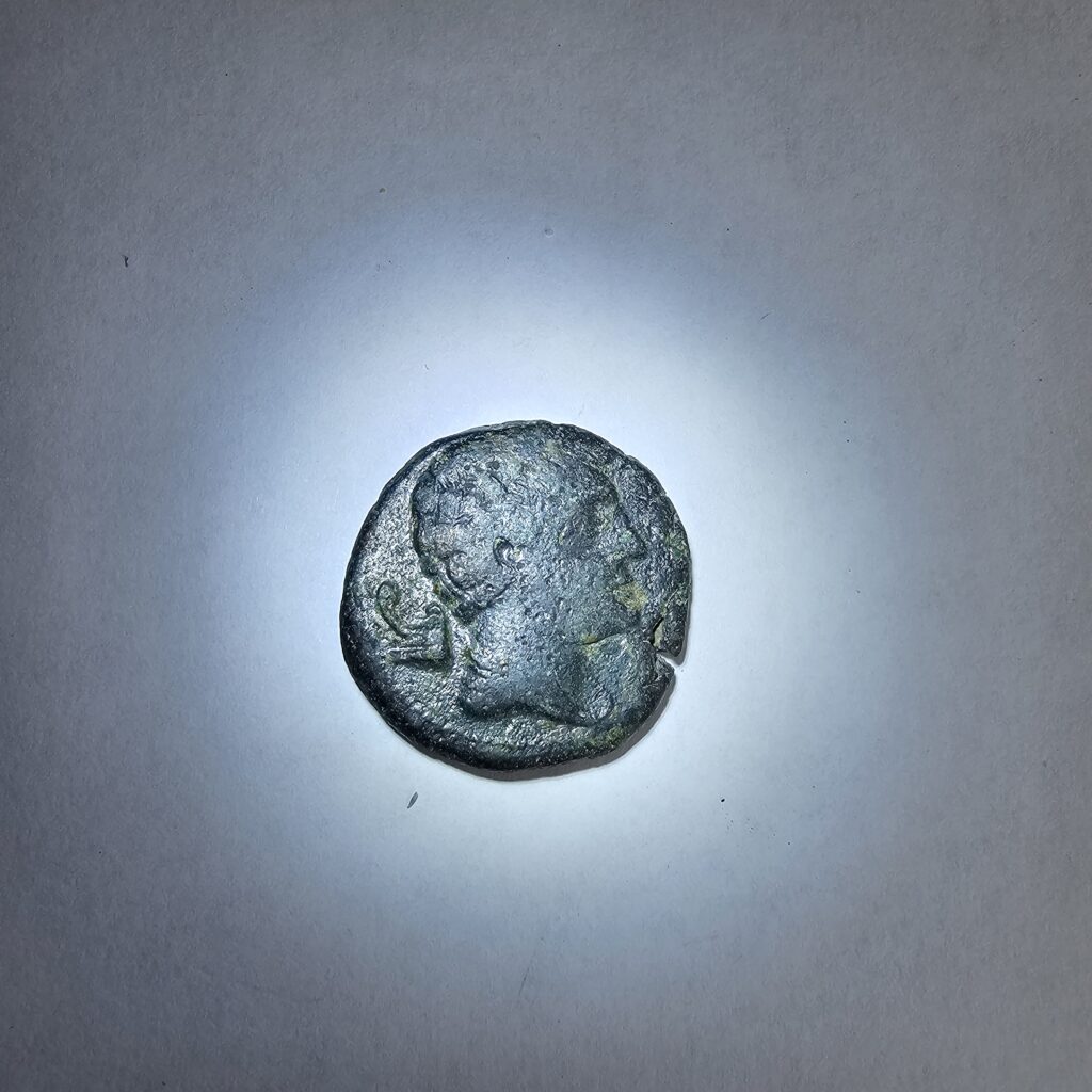 Circa 2nd Century BC Antique Roman-Celtibertian 'AS` Coin #9 - Sally ...