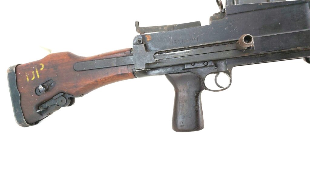 Australian, WW2, Bren Mk I Light Machine Gun by Lithgow, With Bi-Pod ...