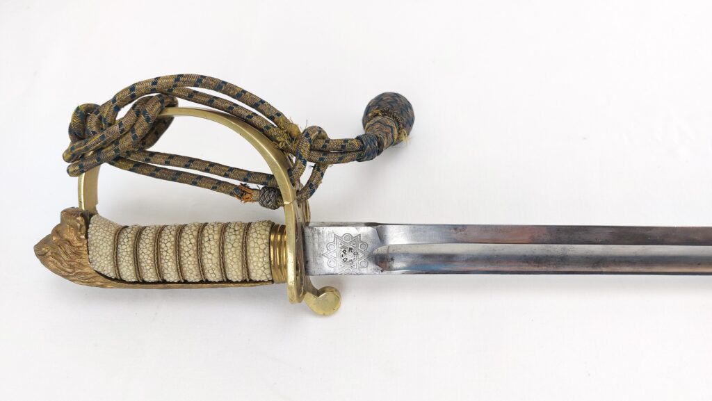 British, 1827 Pattern Royal Navy Officer’s Sword, with Bullion Sword ...