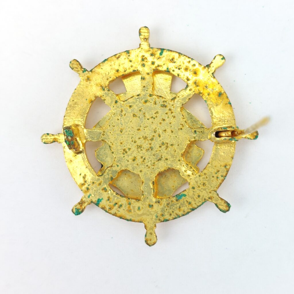 British, WWII era, Royal Navy Sweetheart Brooch, HMS Scarborough ...