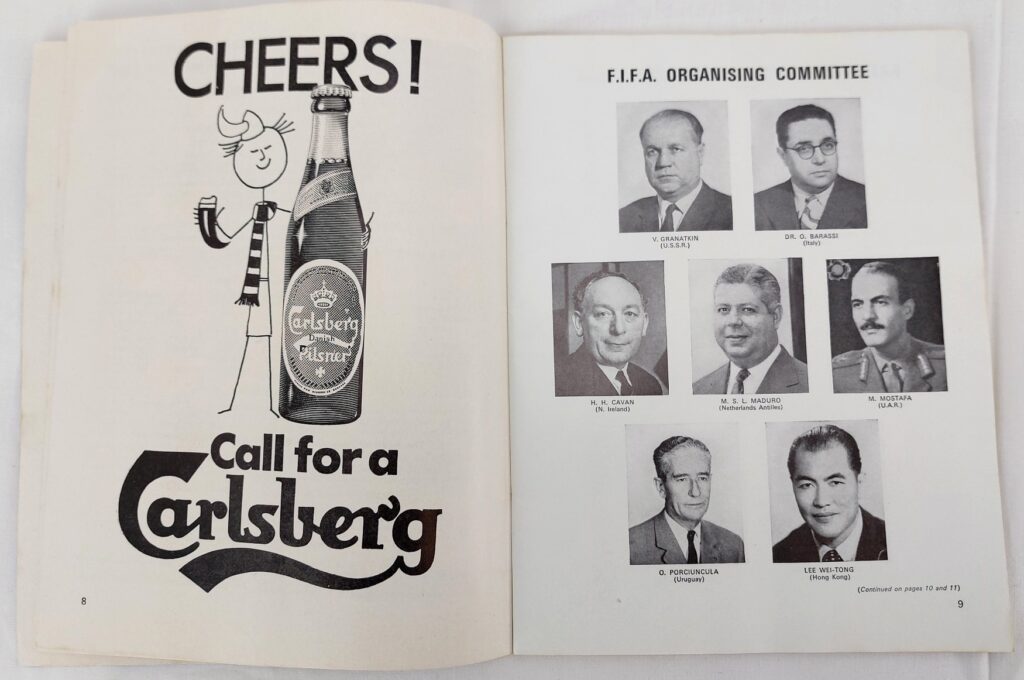England, 30 July 1966 – Original World Cup Final Programme, Wembley ...