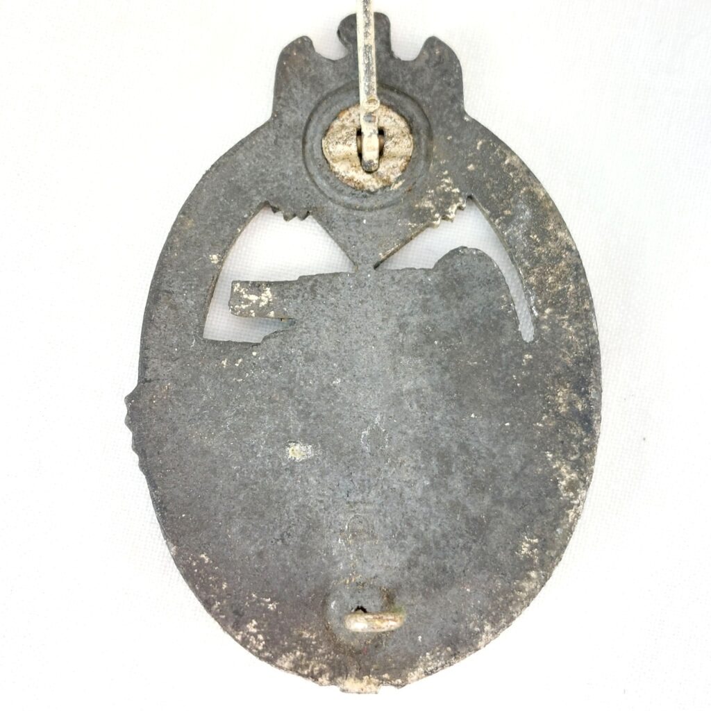 German, WW2, Panzer Assault Badge in Bronze by Hermann Aurich, Dresden ...