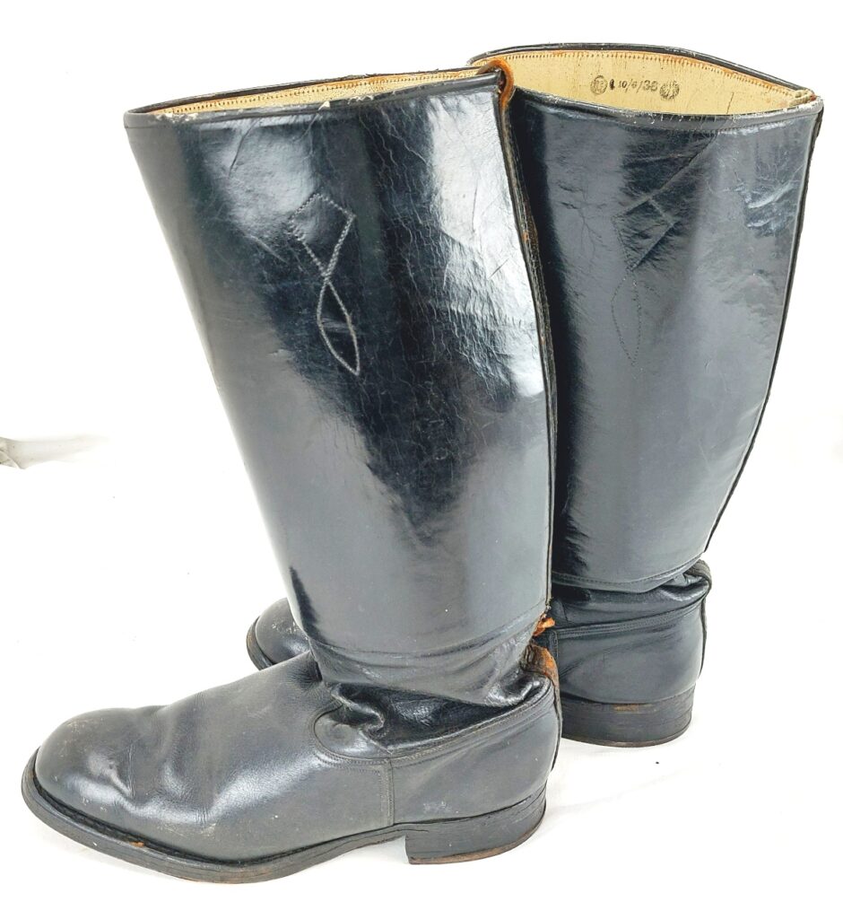 German, WWII, SS Officer’s High Riding Boots – Dated September 1936 ...