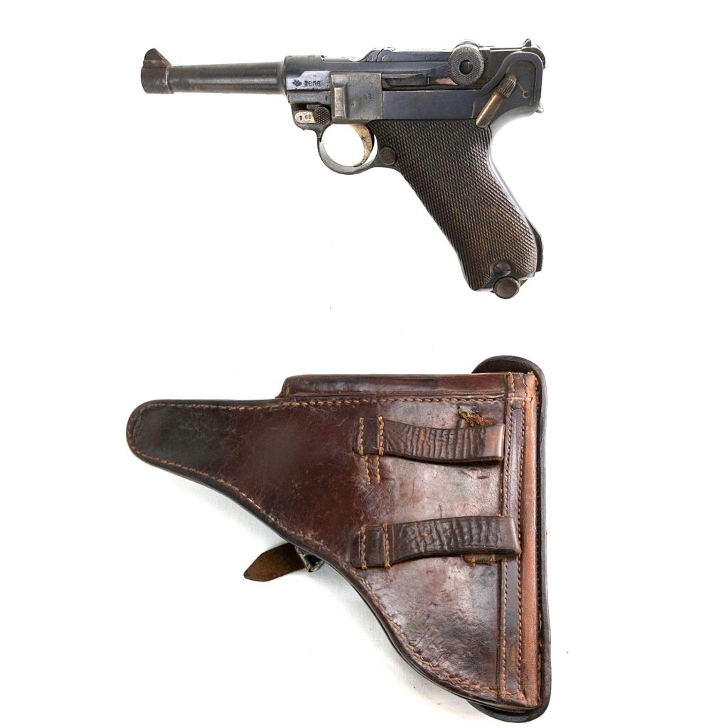 Imperial German, WW1, P08 Luger by Erfurt, Dated 1918, Matching Numbers ...