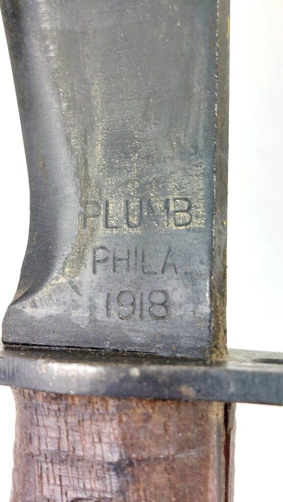 USA, WW1, Model 1917 Machine Gunners Bolo Knife by Plumb, with Scabbard ...