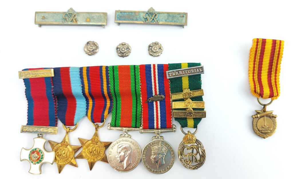 British, WWII & Post-War – Miniature Medal Group, Territorial ...
