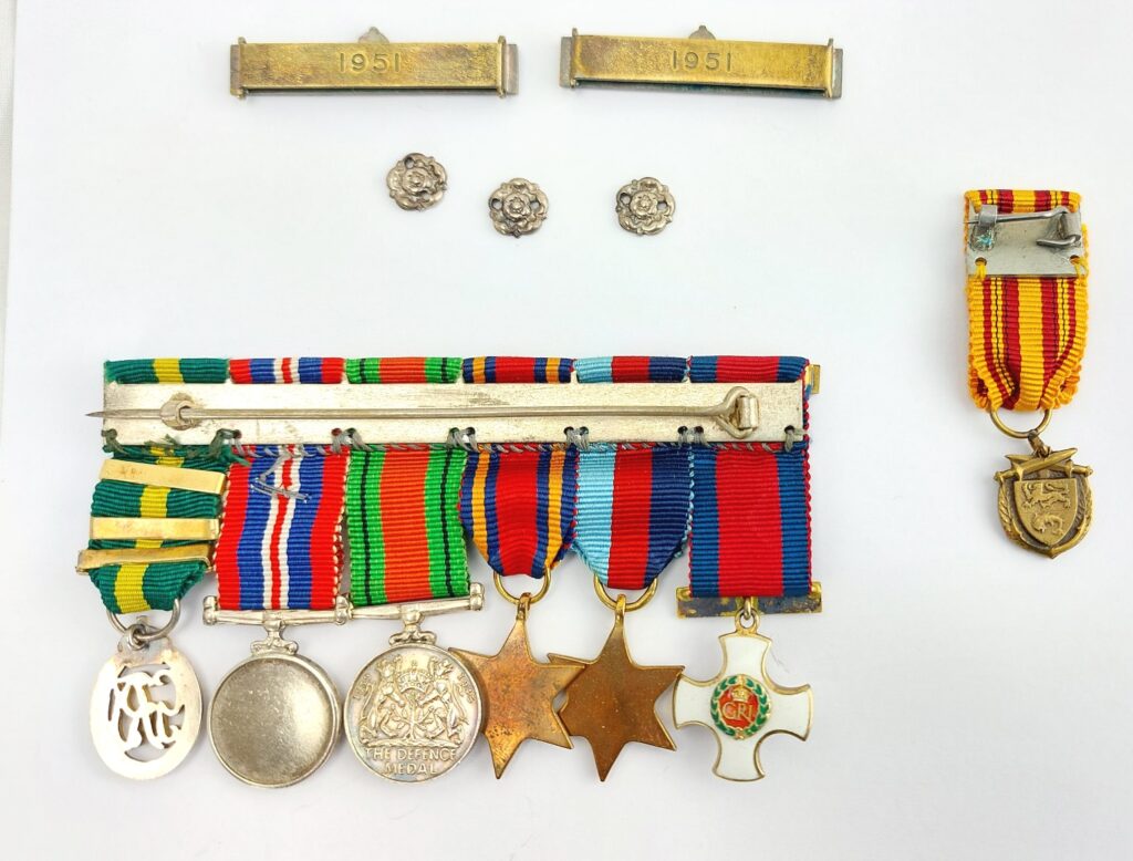 British, WWII & Post-War – Miniature Medal Group, Territorial ...