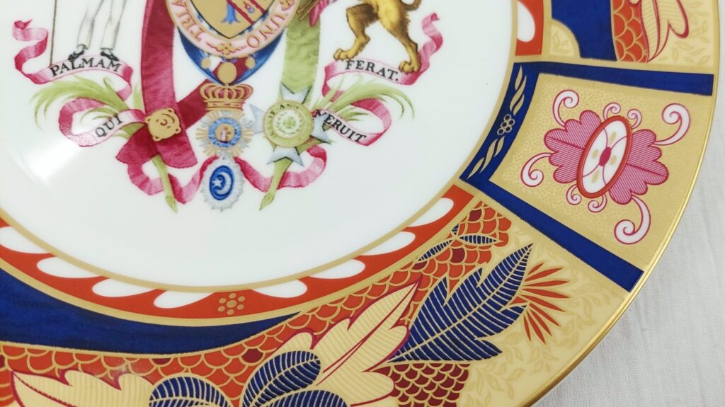 Boxed Royal Worcester Admiral Lord Nelson Plate - Sally Antiques