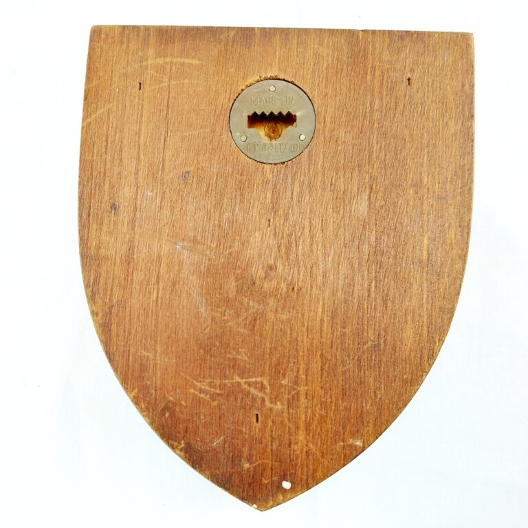 British, 1st Royal Tank Regiment Wall Plaque, Wooden Mount, Regimental ...