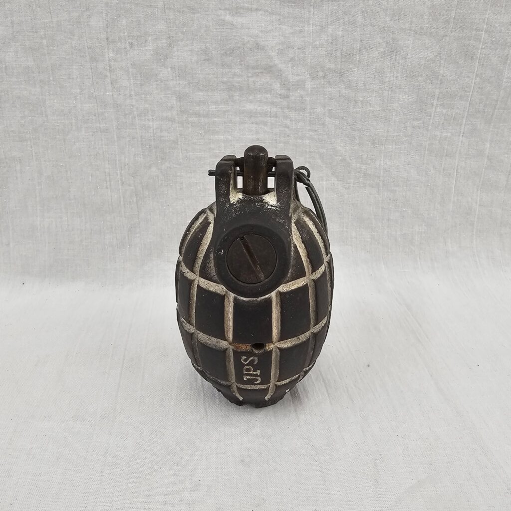 British No.36 Training Mills Bomb by J.P.S - Sally Antiques