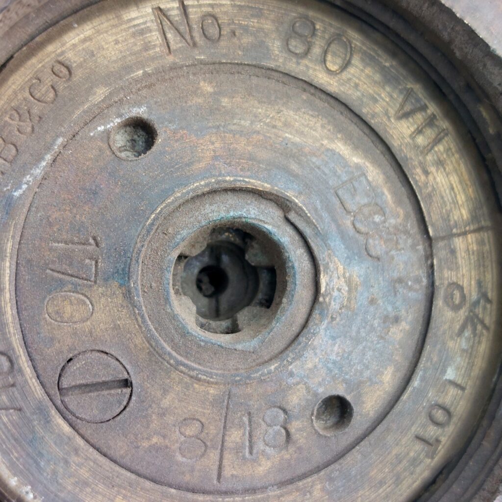 British, WW1, 18-Pounder High Explosive Shell with Dated No.80 Mk VII ...