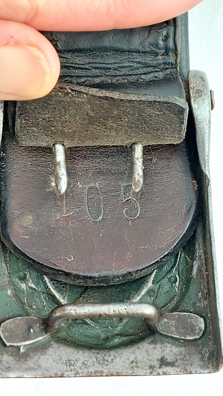 German, WW2: 1937–1941, Luftwaffe EM/NCO Belt & Aluminium Buckle, Berg ...