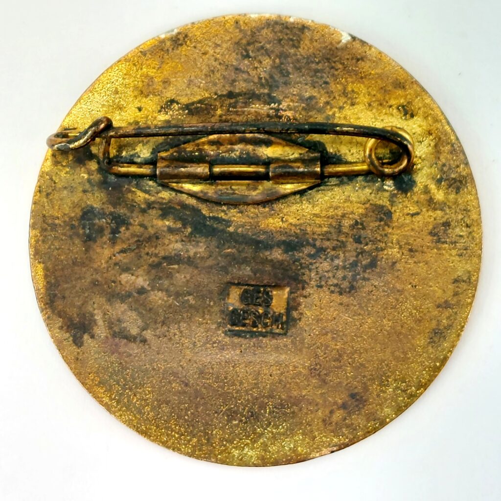 German, c.1936–1940, Deutsche Zeppelin Reederei Enamel Badge - Sally ...