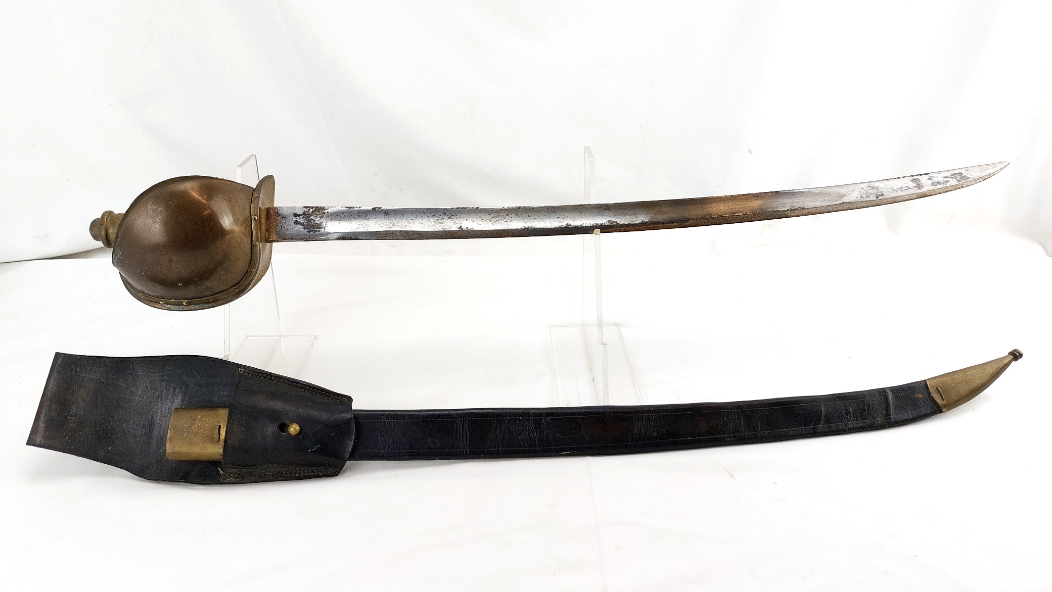 USA, Civil War 1862 – U.S. Navy Model 1860 Cutlass by Ames, Complete ...