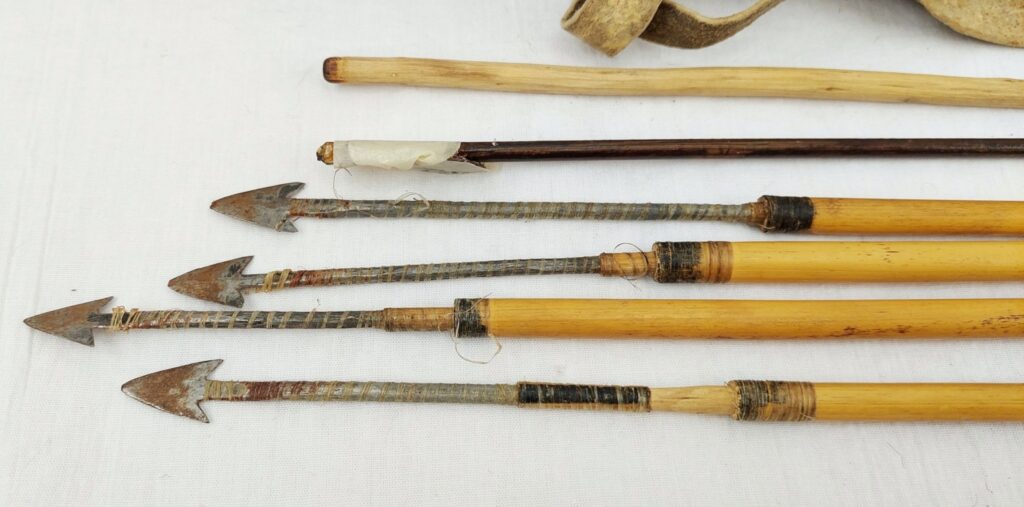 Victorian Poison Arrow Quiver And Arrows Taken From Prince Lobingula ...