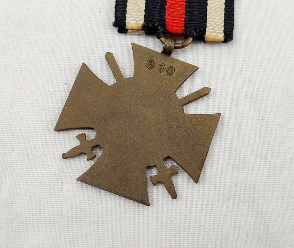WW1 German Hindenburg Cross Combatants Medal - Sally Antiques