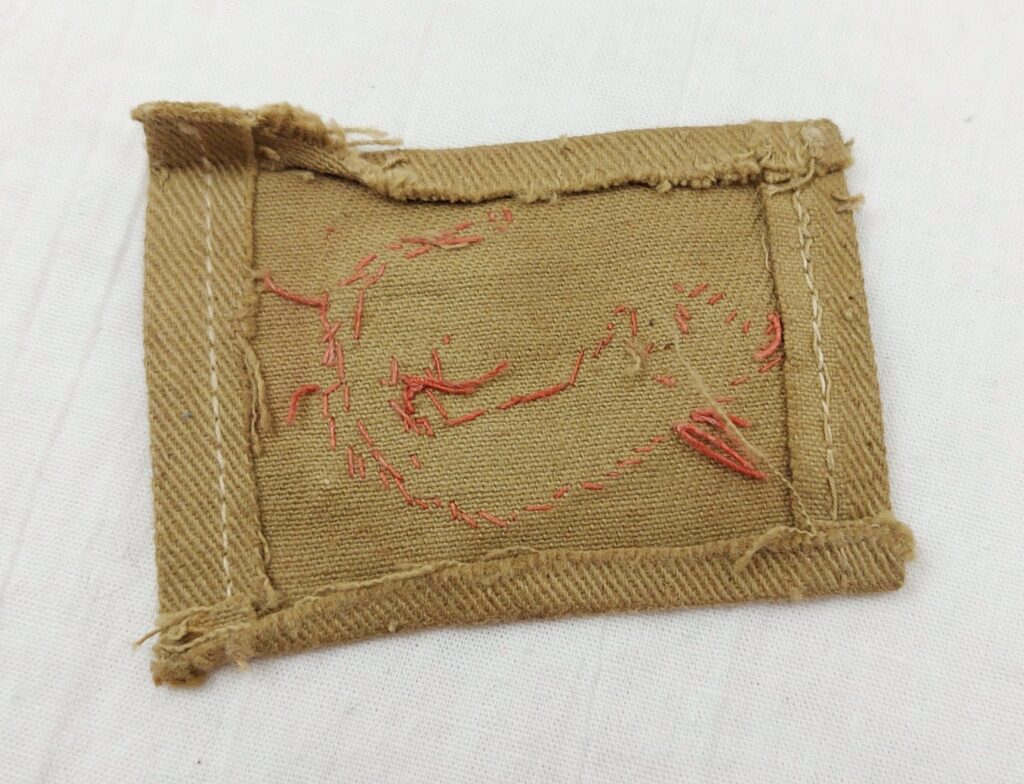 WW2 Desert Rats Cloth Patch - Sally Antiques