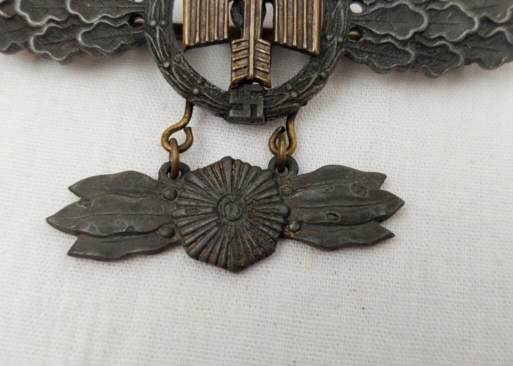 WWII German Third Reich Luftwaffe Short Range Day Fighter Clasp With ...