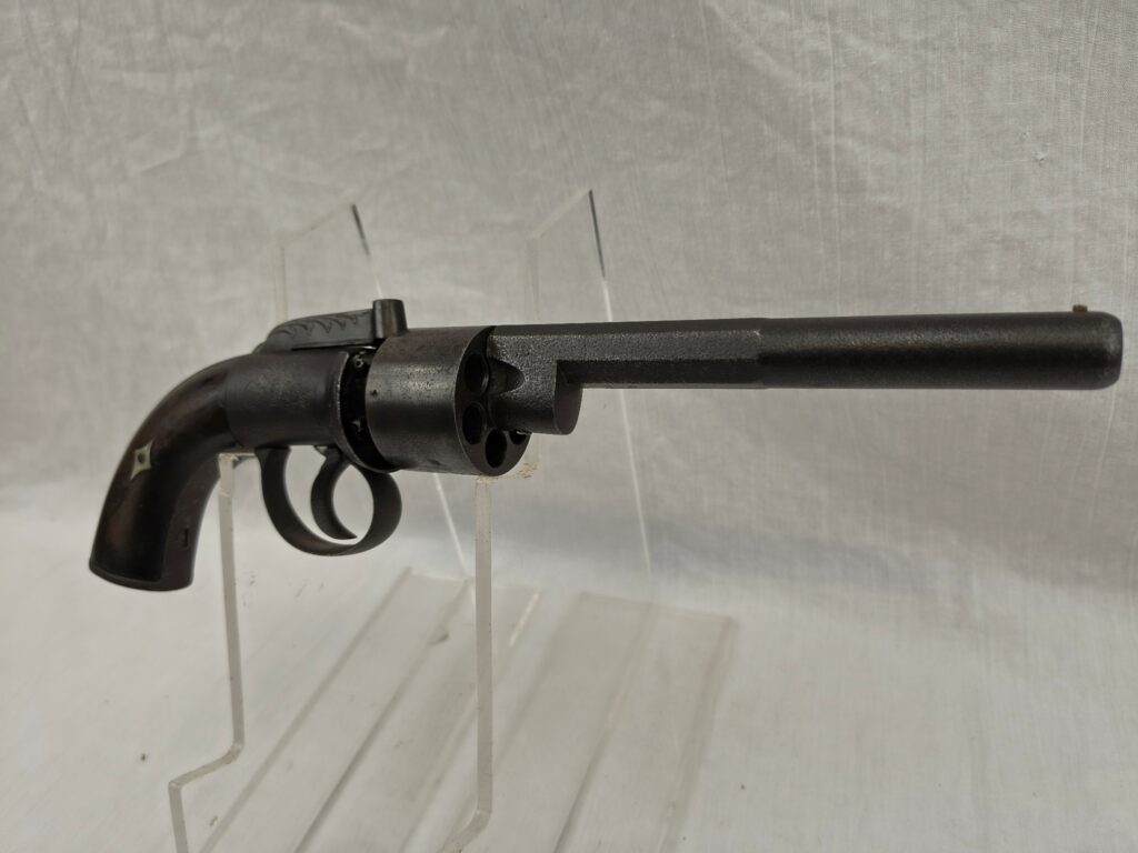 c1850 Six Shot Transitional Revolver - Sally Antiques