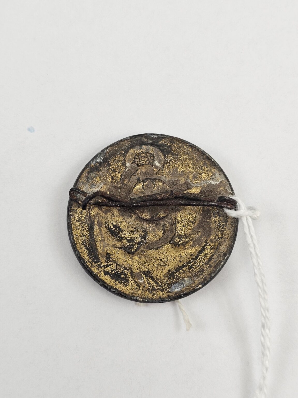 German Navy Large Pin Lapel Badge - Sally Antiques