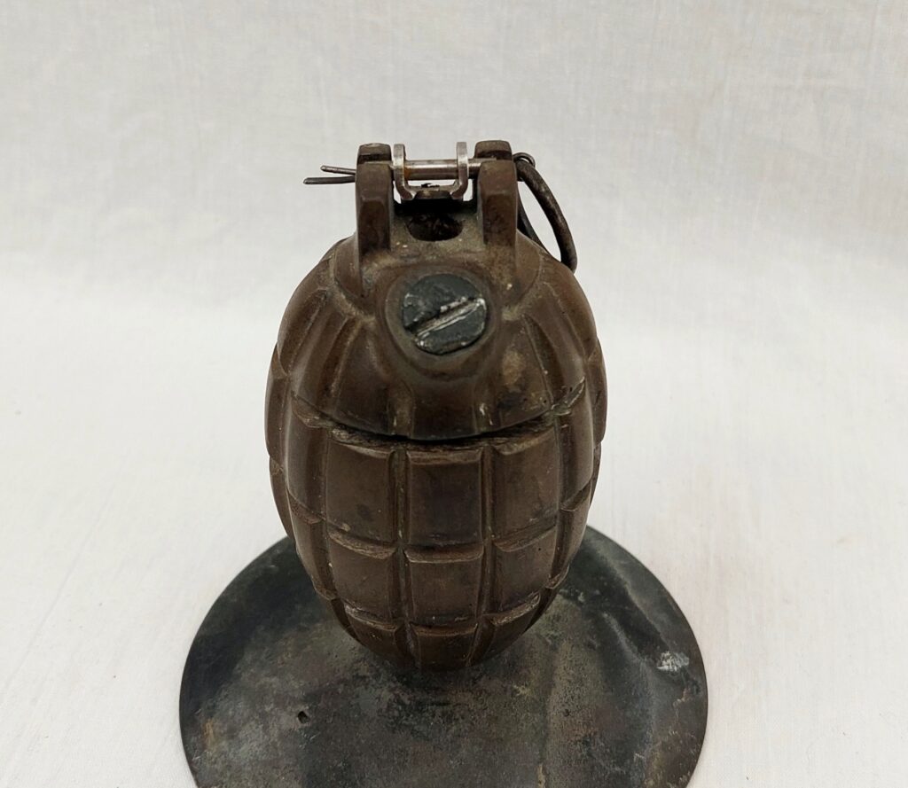 Inert WW1 Mills Bomb Trench Art Money Box - Sally Antiques