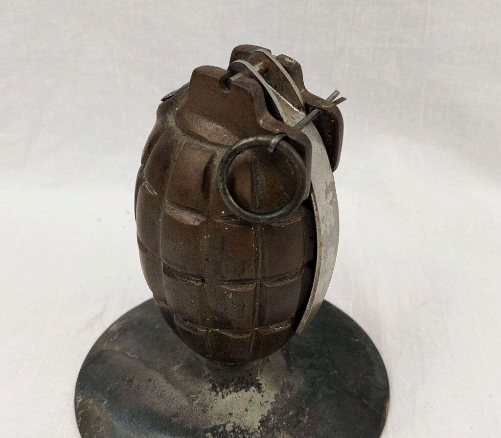 Inert WW1 Mills Bomb Trench Art Money Box - Sally Antiques