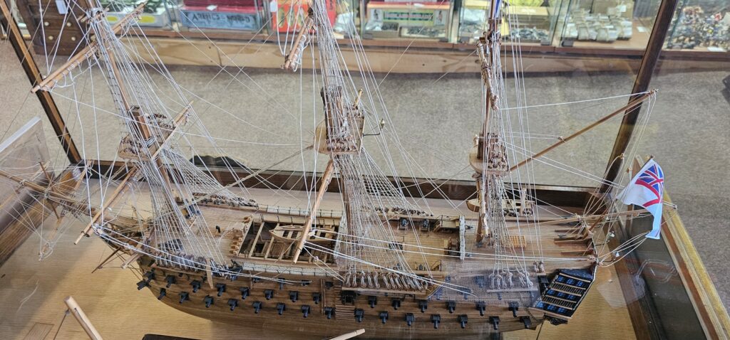 Large Size Model of HMS Victory the ship of Admiral Nelson - Sally Antiques