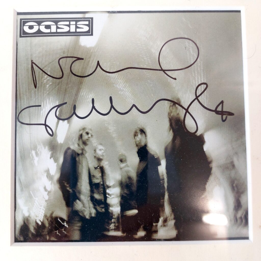 Oasis Heathen Chemistry Framed Display, with Noam Gallagher Signed ...