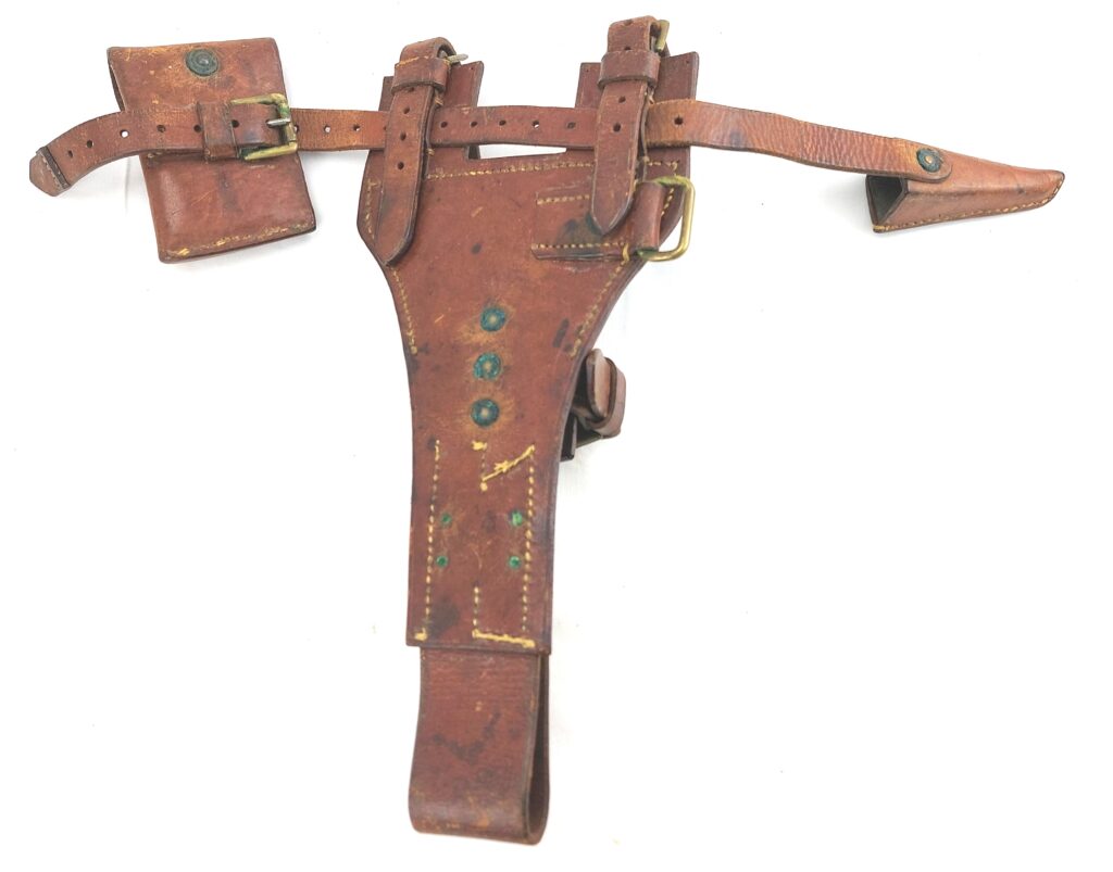 Portugal, WW1 — c. 1910–1915, Cavalry Leather Belt Rig with Sword-Frog ...