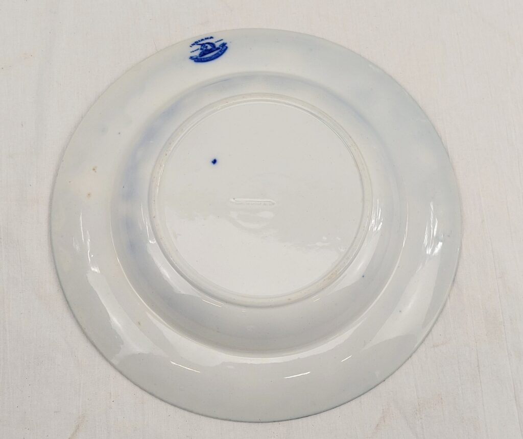 Pair Of c1860 Wedgwood Indiana Pattern Plates - Sally Antiques