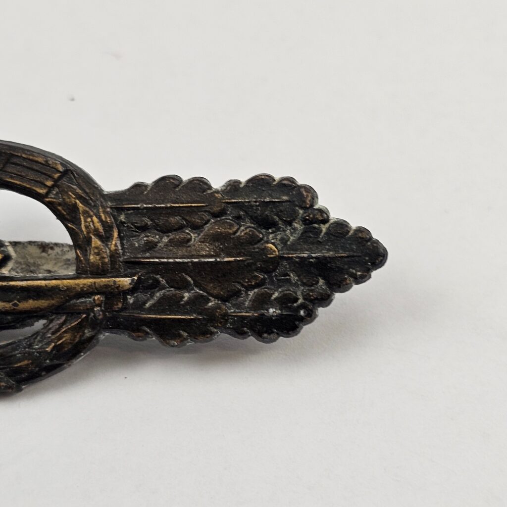 WW2 Nazi German Third Reich U-Boat Bronze Combat Clasp - Sally Antiques