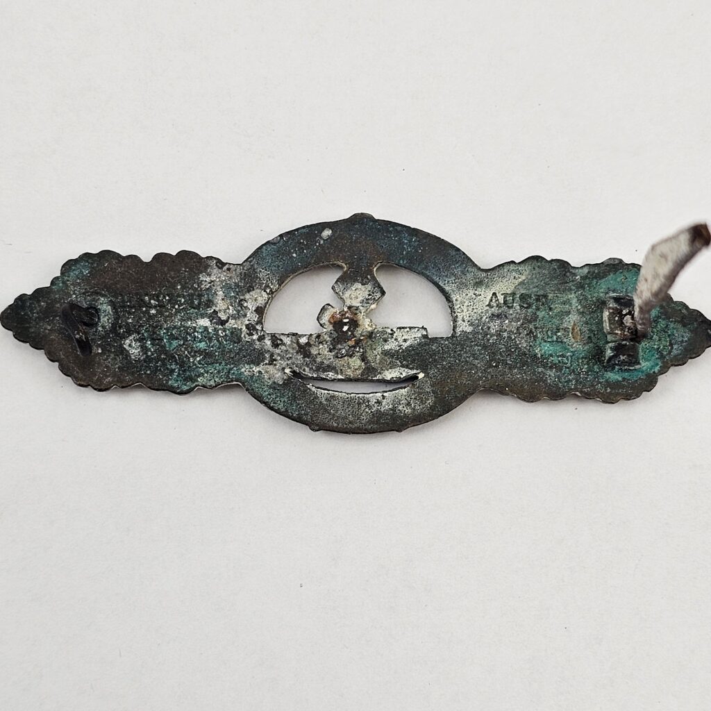 WW2 Nazi German Third Reich U-Boat Bronze Combat Clasp - Sally Antiques