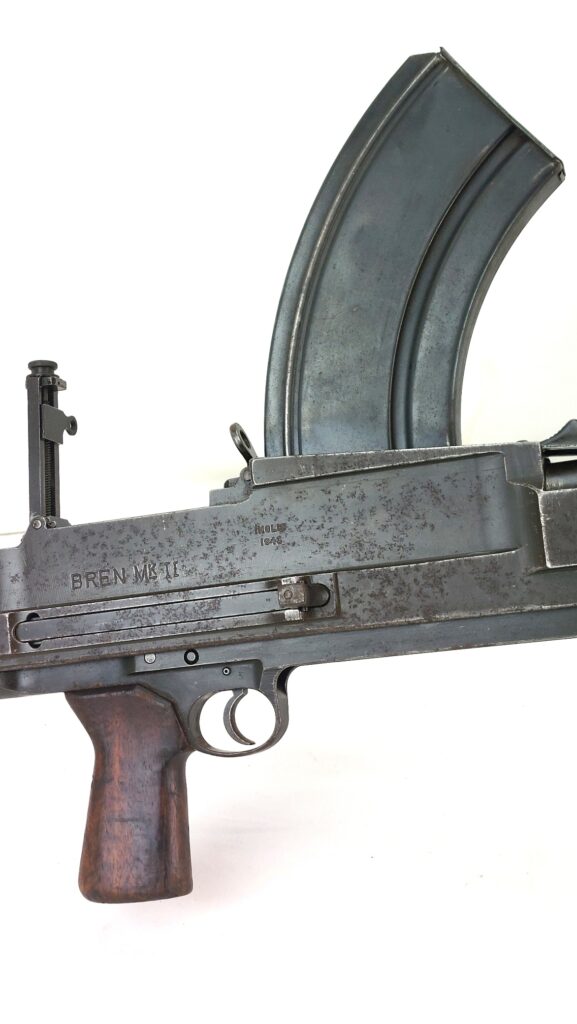 British, WW2-1943, Inglis Bren Mk II Light Machine Gun, Old Spec ...