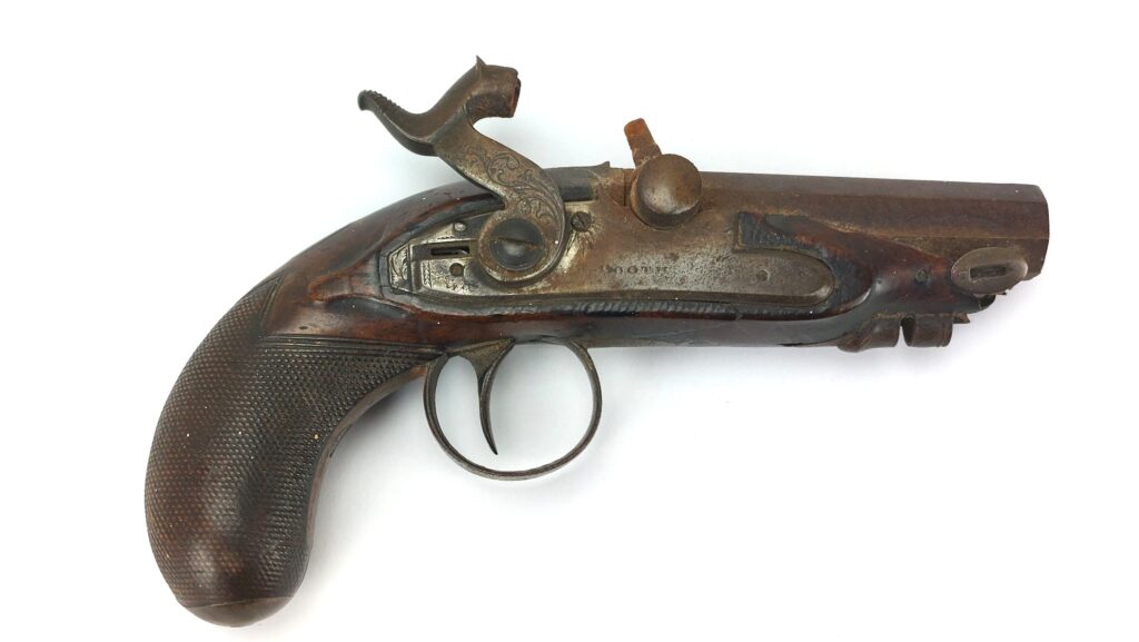 British, c.1830–1845 Percussion Pocket Pistol (Derringer Size), by W ...