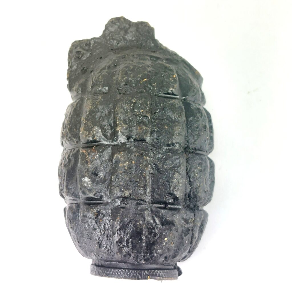 British, WW1- c. 1915, Mills No.5 Mk I Hand Grenade, Cutaway, with ...