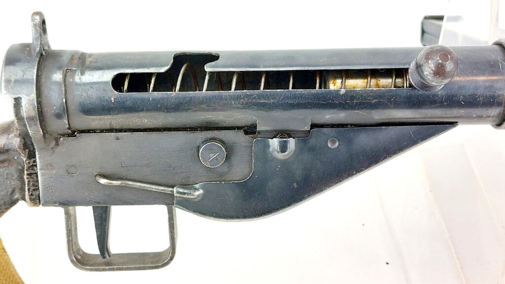 British, WW2, Sten Mk II Submachine Gun, Fazakerley FF62942, 9mm, with ...