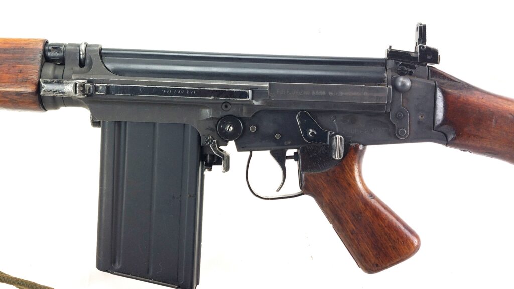British Army, 1960-62, BSA (UB) L1A1 Self-Loading Rifle (SLR), 7.62mm ...