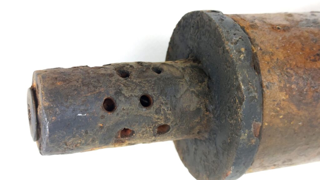 British, WW1, Stokes 3-Inch Mortar Bomb, with Original No.146 Fuze ...