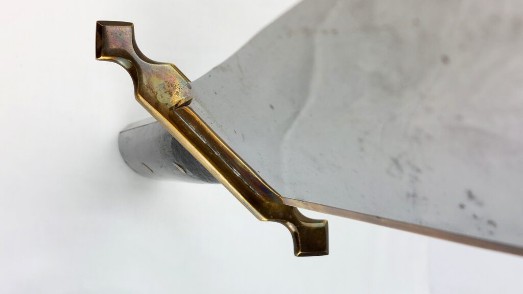 Large Frontier Bowie Knife, Marked “TOAN” - Sally Antiques