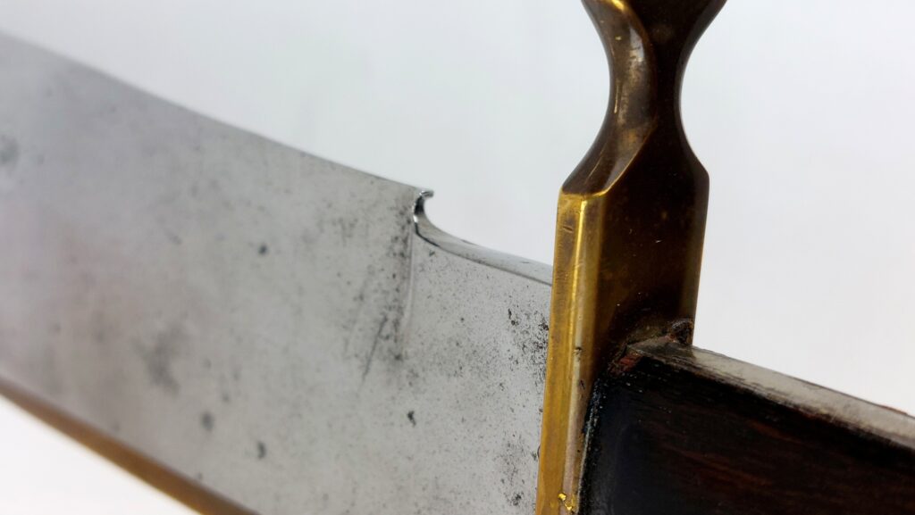 Large Frontier Bowie Knife, Marked “TOAN” - Sally Antiques