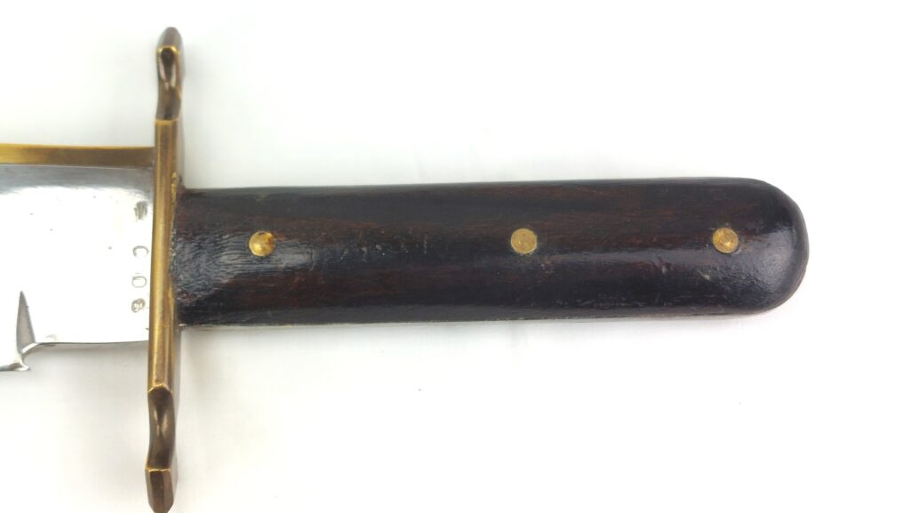Large Frontier Bowie Knife, Marked “TOAN” - Sally Antiques
