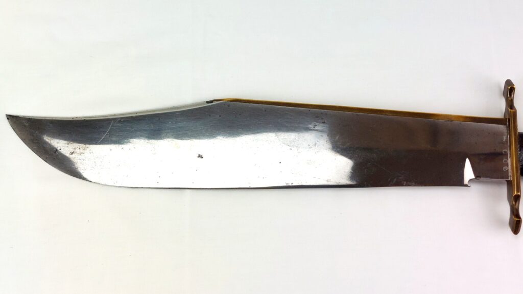 Large Frontier Bowie Knife, Marked “TOAN” - Sally Antiques