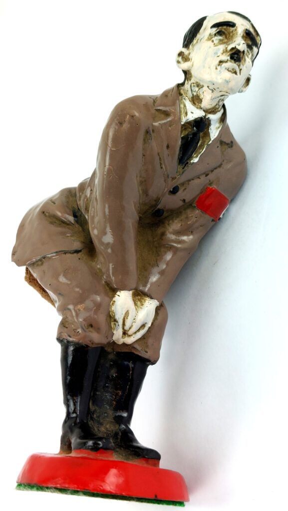 WW2, Original Novelty Adolf Hitler Pin Cushion Figure - Sally Antiques