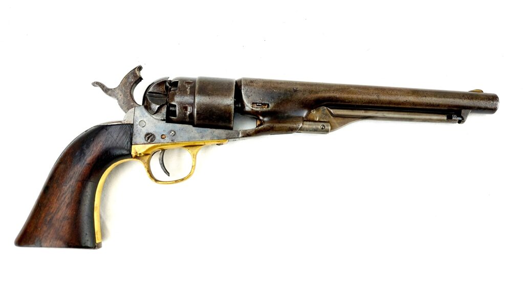 US, Civil War-c.1862, Boxed Colt Model 1860 Army Percussion Revolver ...